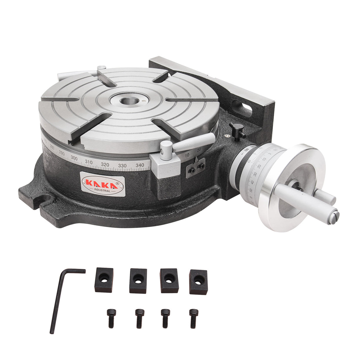Kaka Industrial HV-10, 10”Horizontal Vertical Rotary Table TSL Vertica