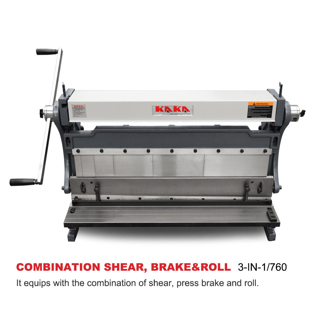 Combination Shear Brake & Roll