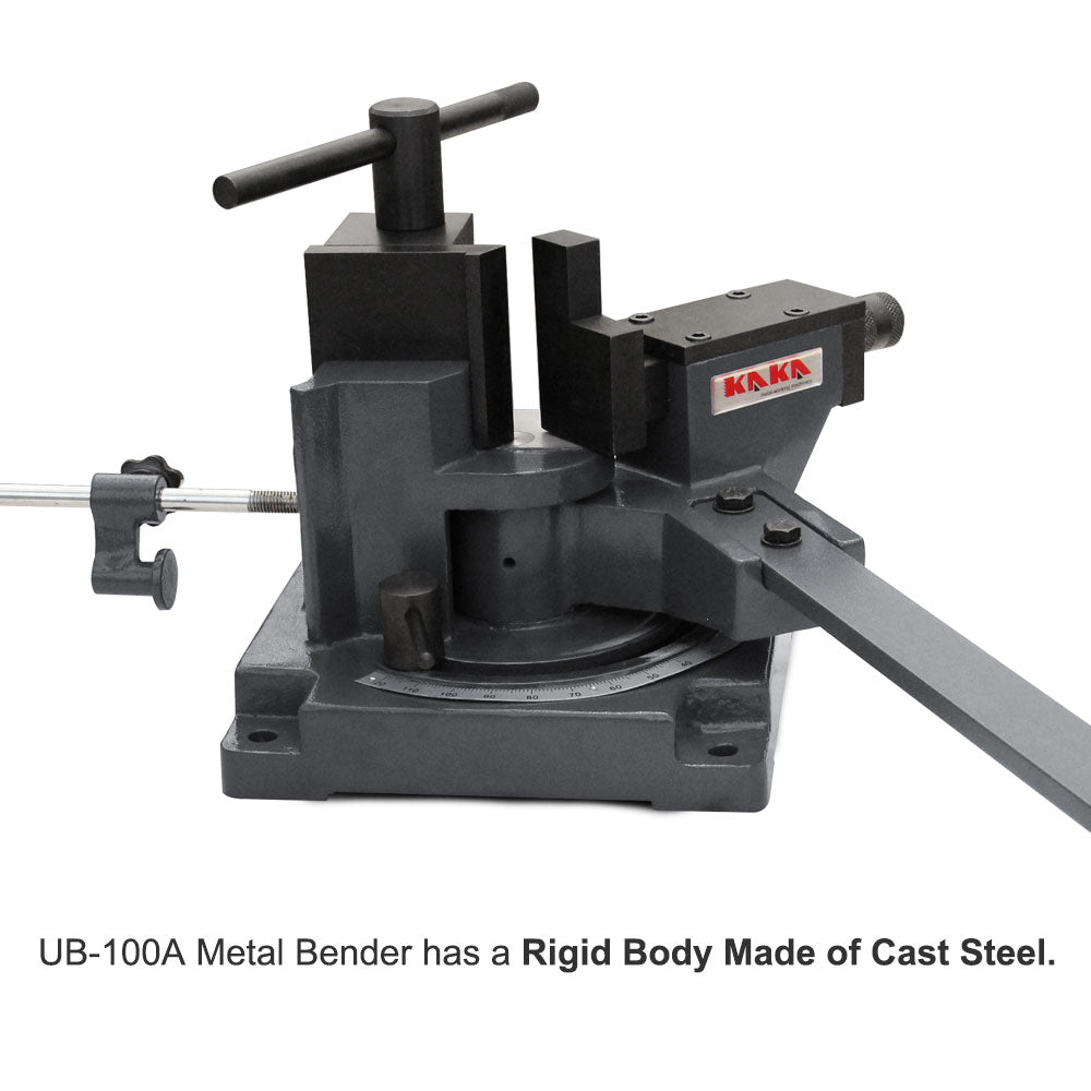 Ub-100A Cast-Iron Universal Bender, Cold Sheet Metal Flat Bar Bender ...