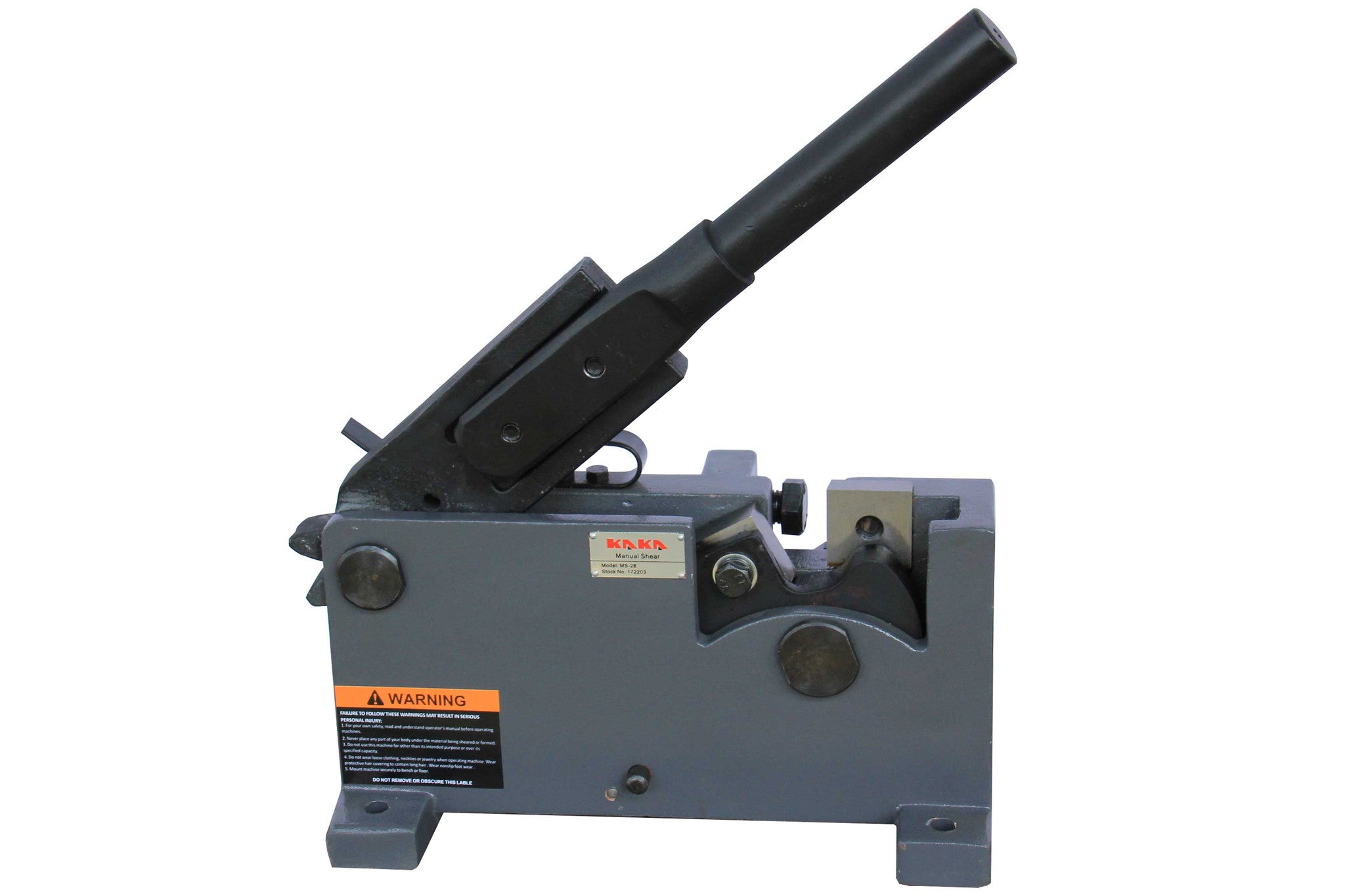 Manual bar Shear